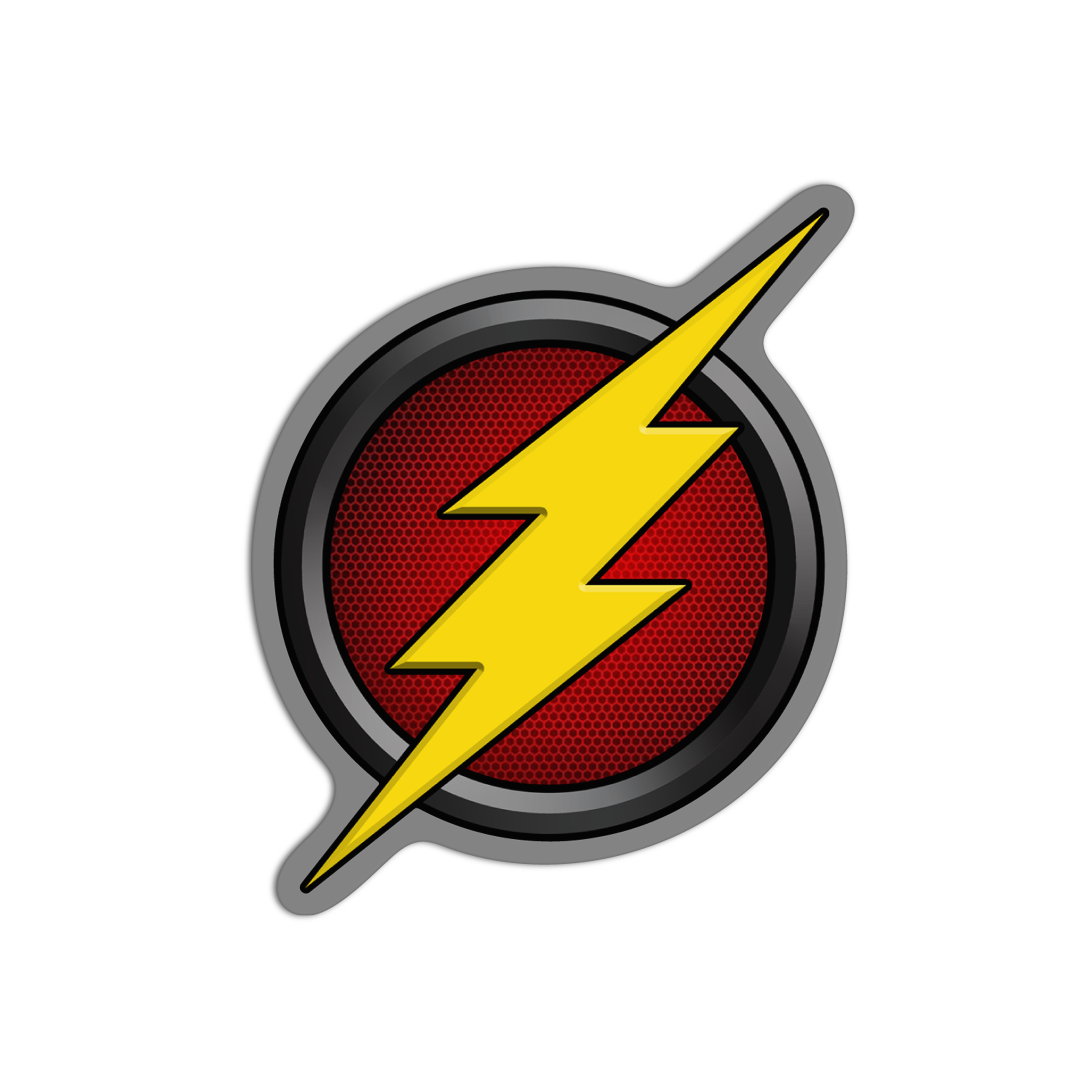 Flash Hero's Emblem Sticker – GirlsPrintingHouse