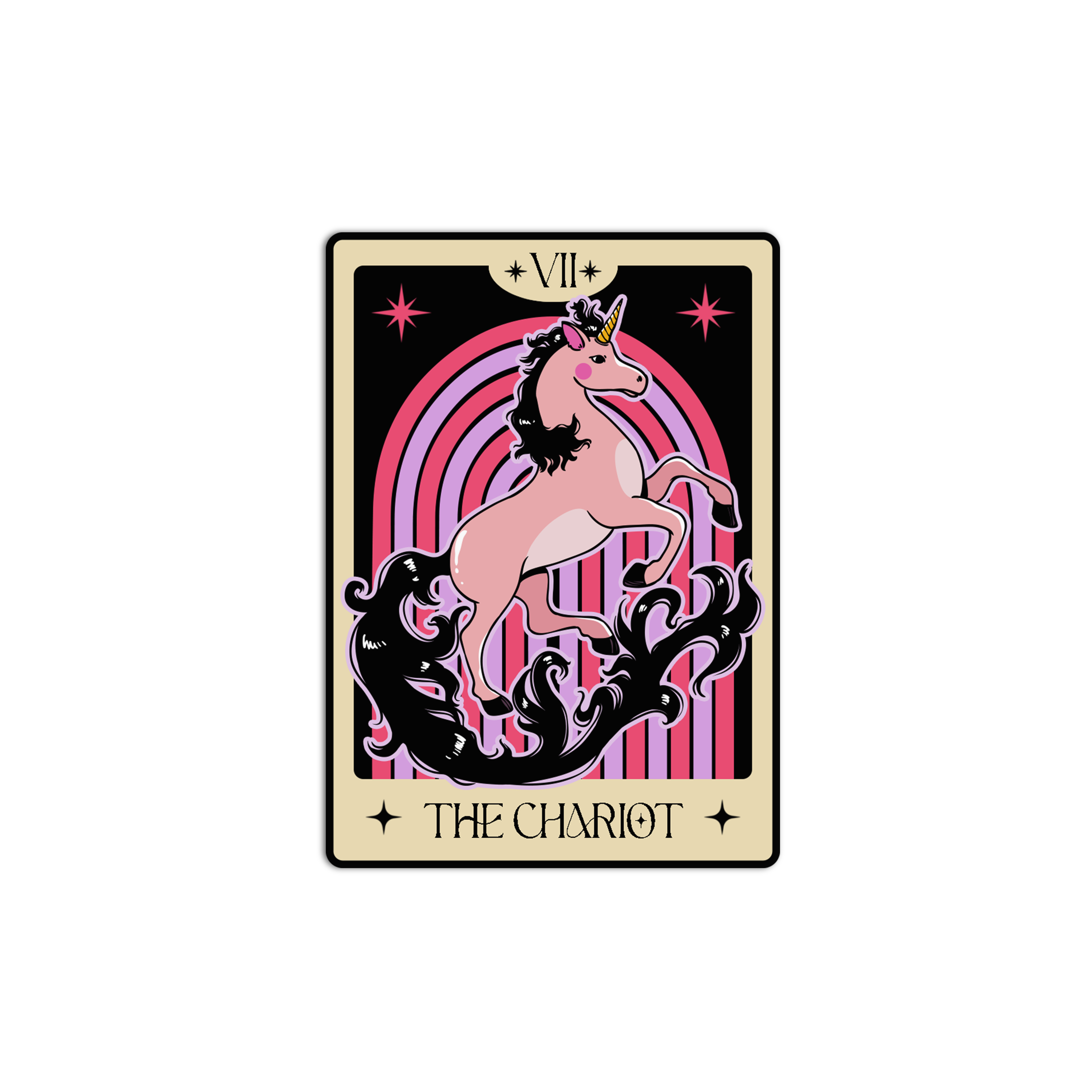 The Charot Tarot Sticker – GirlsPrintingHouse
